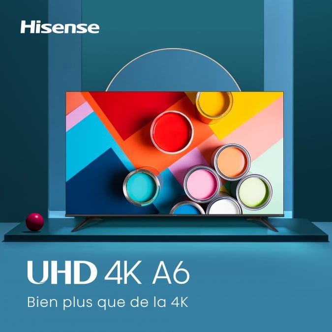 TV 4K | Dolby Vision 55" Série A6BG | Hisense