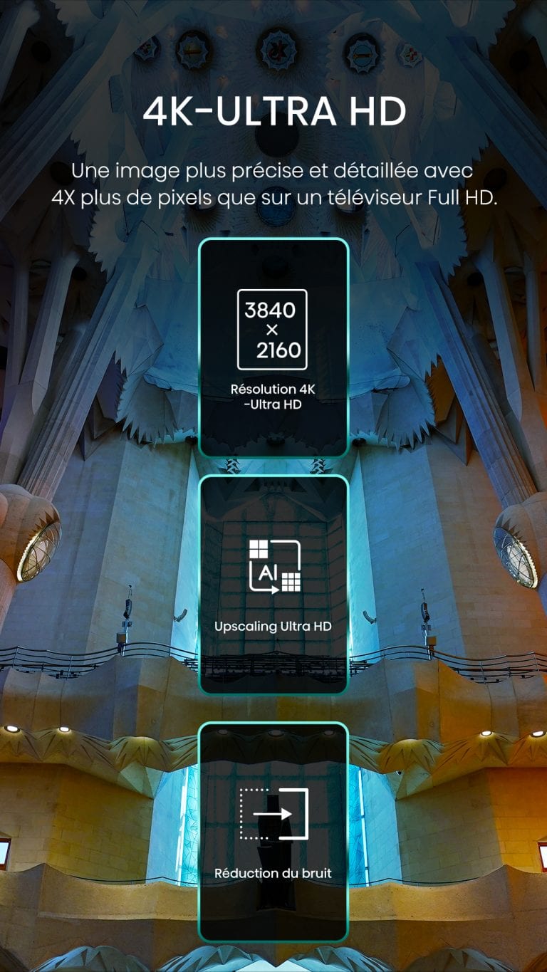 TV 4K | Dolby Vision 55" Série A6K | Hisense | Téléviseurs, Réfrigérateurs, Barres de son, Laser TV